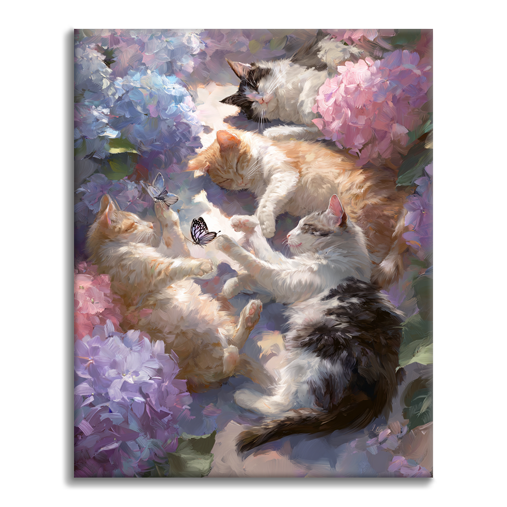 Bloom Rest - Måla efter siffror – Cheerful painting® (SE)